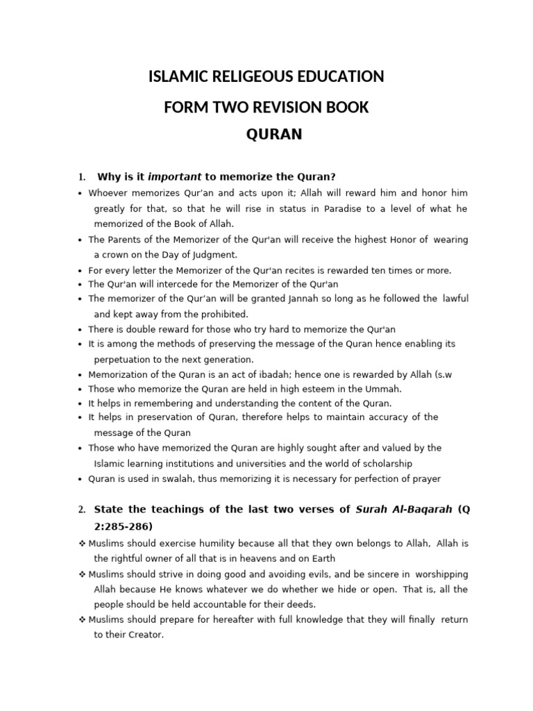 Ire F2 Revision Book | PDF