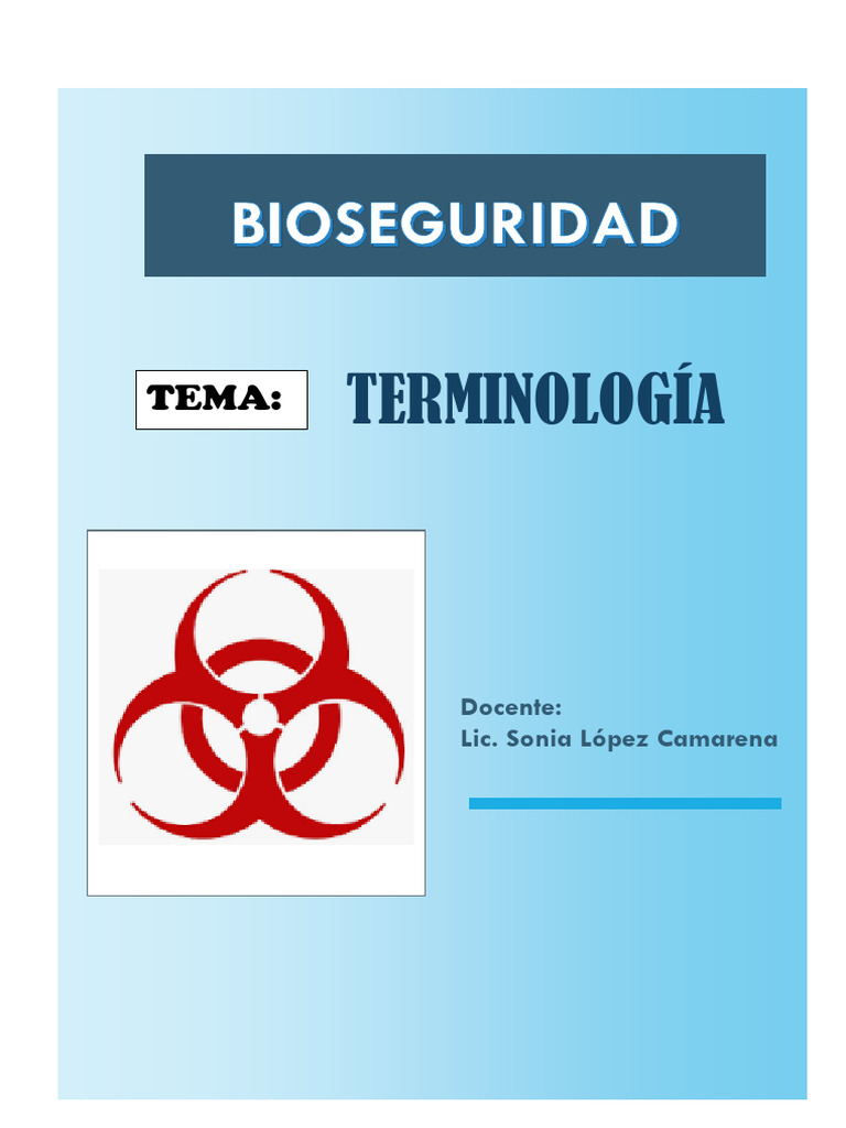 TERMINOLOGÍA | PDF