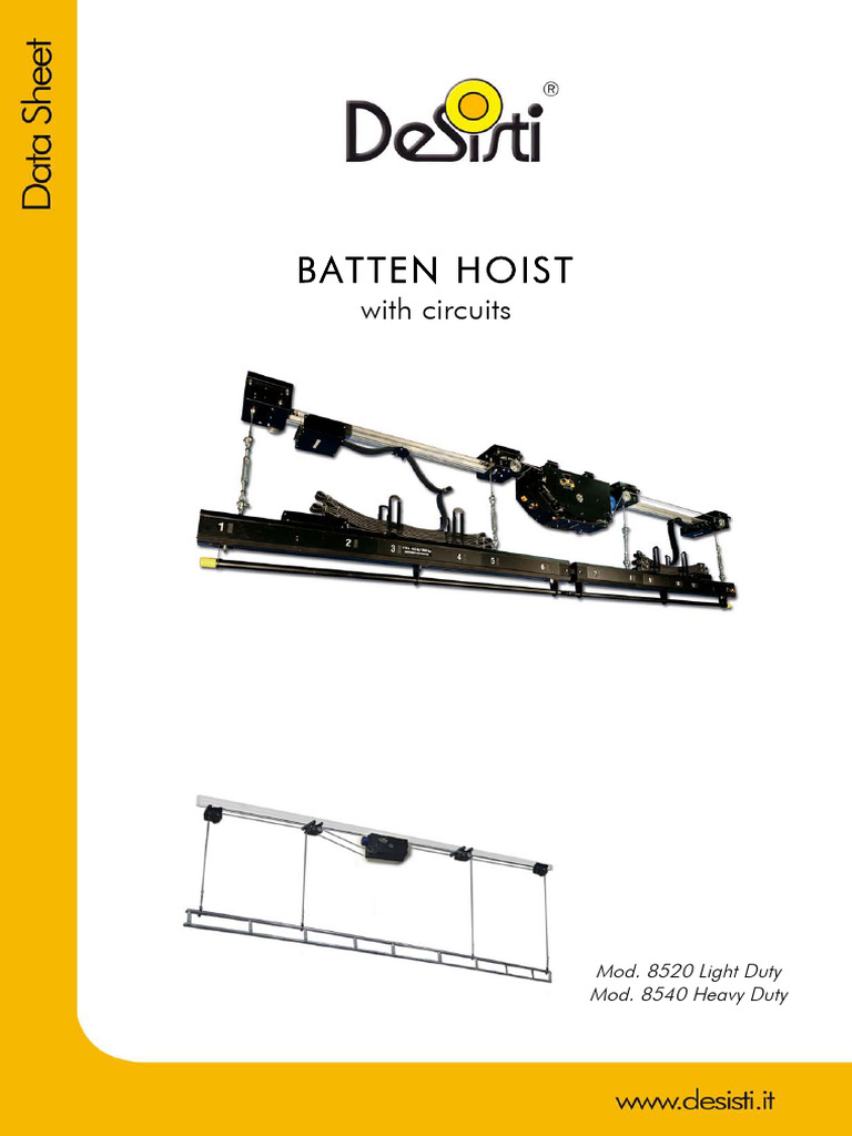 Ds Batten Hoist | PDF