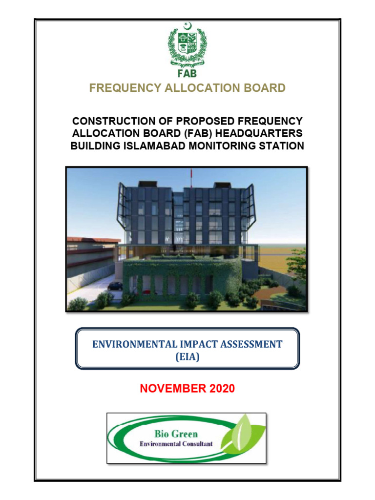 FAB Islamabad Monitoring Station | PDF