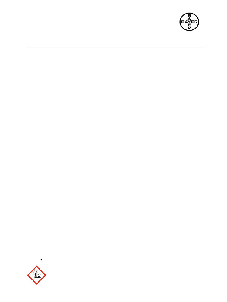 MSDS Bayer K-Othrin Flow 2.5 SC - May 2015 | PDF