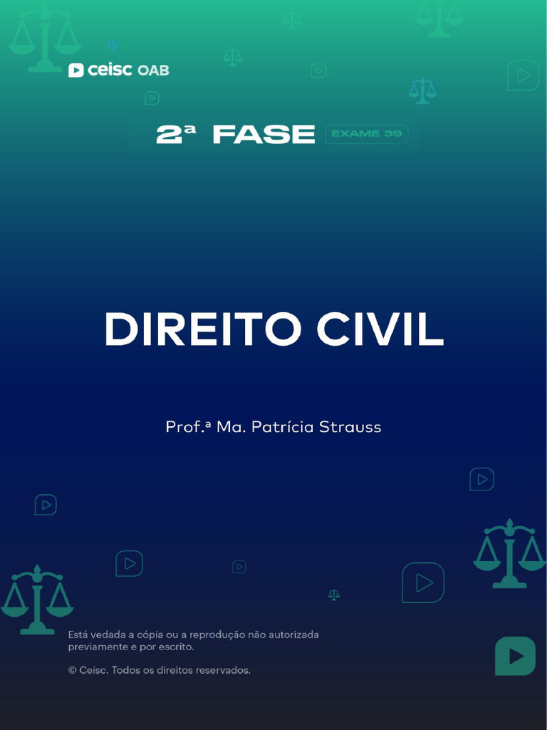 E-Book Direito Material Civil - Prof. Patrícia Strauss | PDF