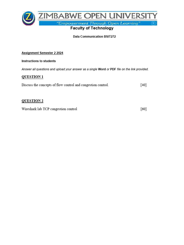 BSIT272 Assignment 2 | PDF | Technology & Engineering