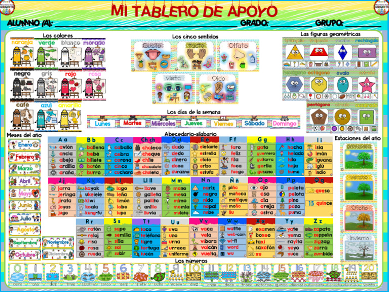 Tablero de Apoyo NUEVO | PDF