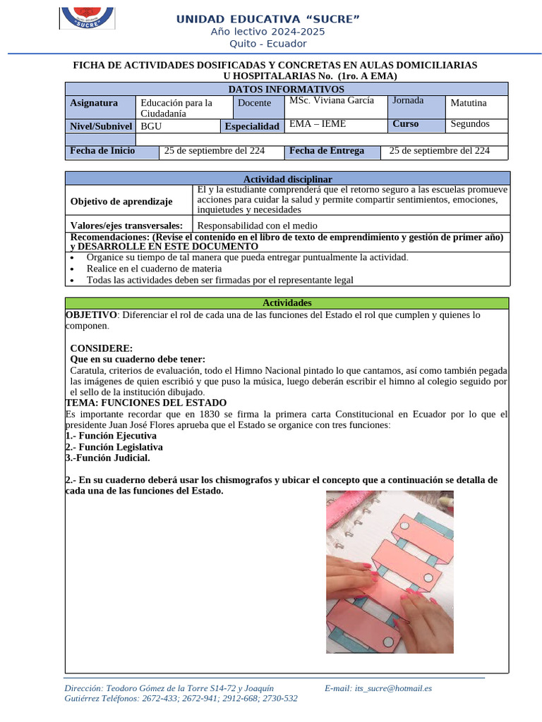 Ficha 25-09-2024 Ciudadanía | PDF