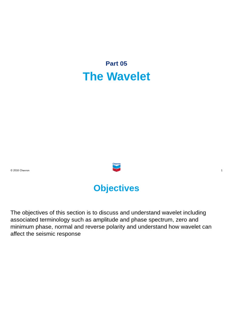 05 The Wavelet | PDF