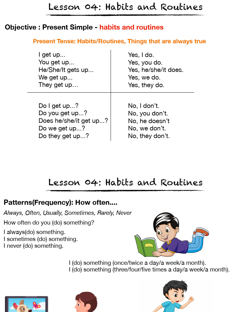 Daily Habits | PDF