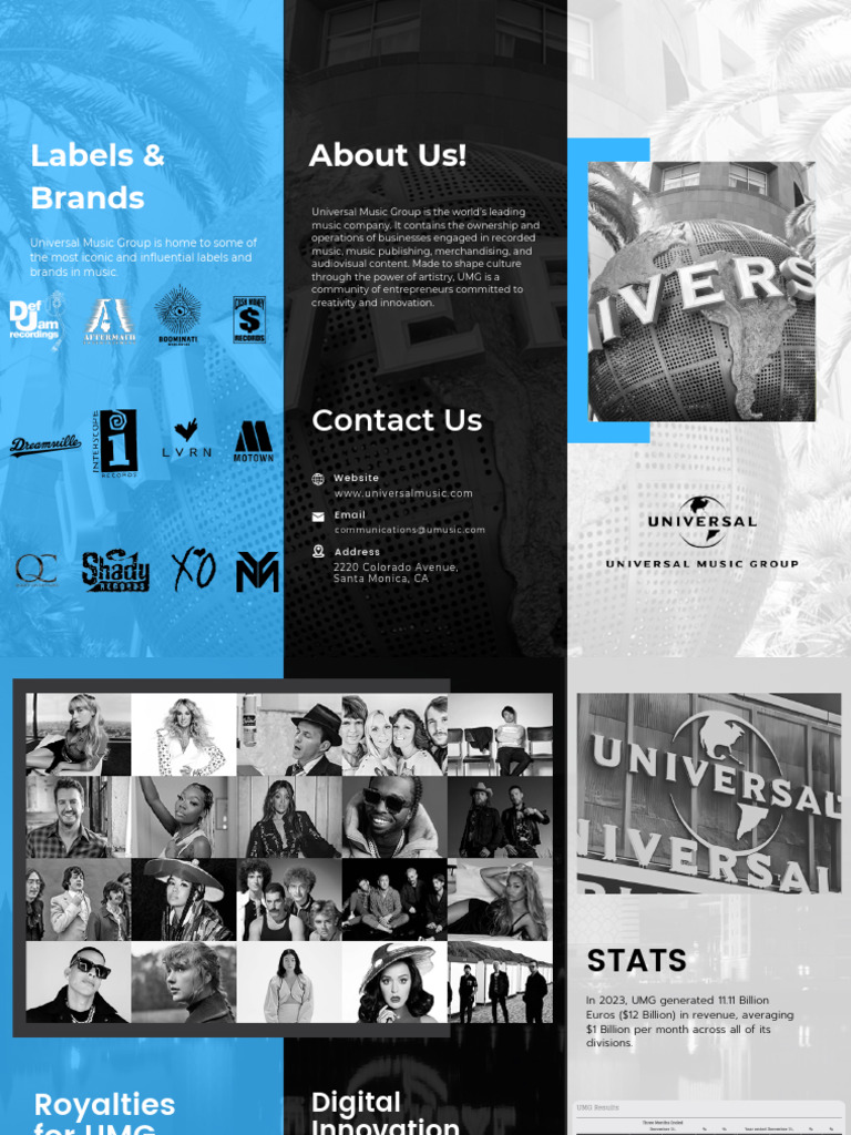 Overview of Universal Music Group | PDF
