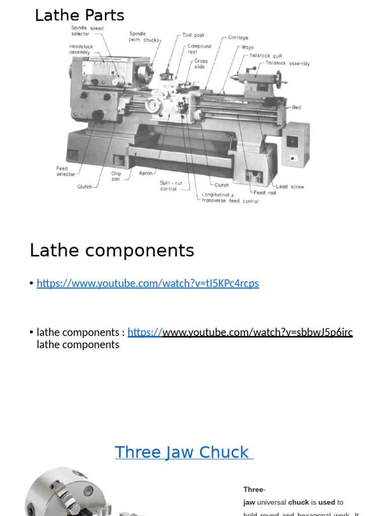 2 - Lathe Machine - RAI | PDF