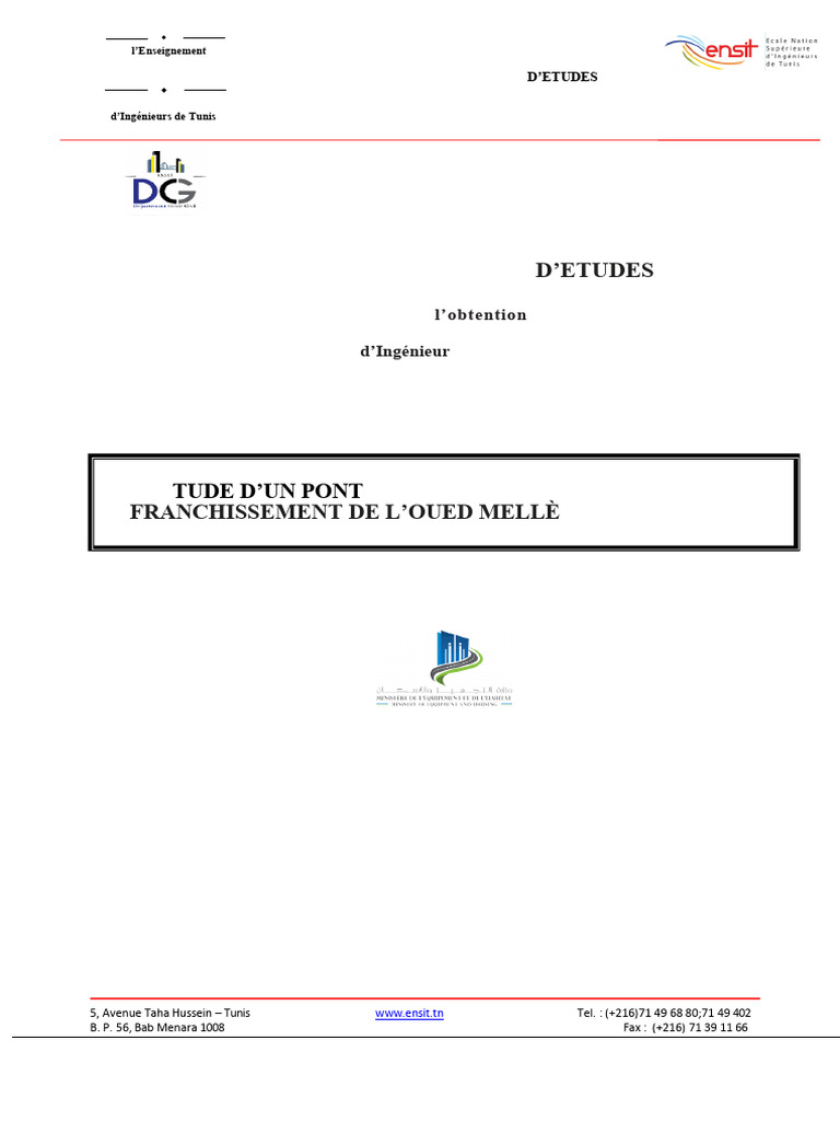 Page de Garde PFE 2024 | PDF