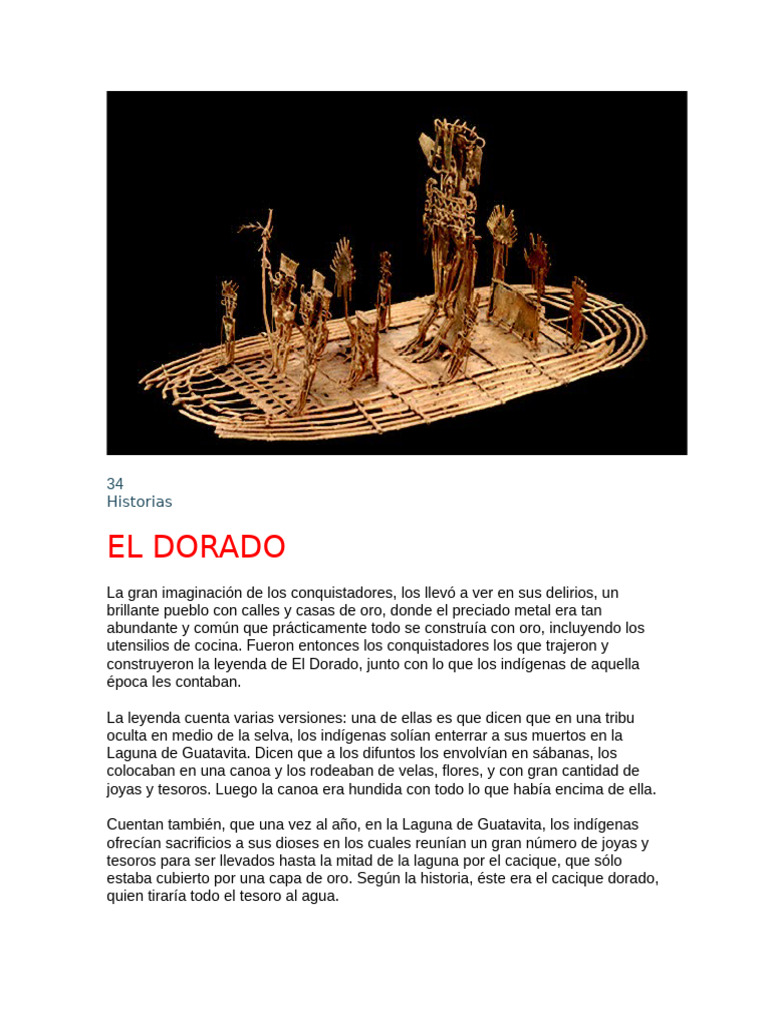 El Dorado: Historias | PDF