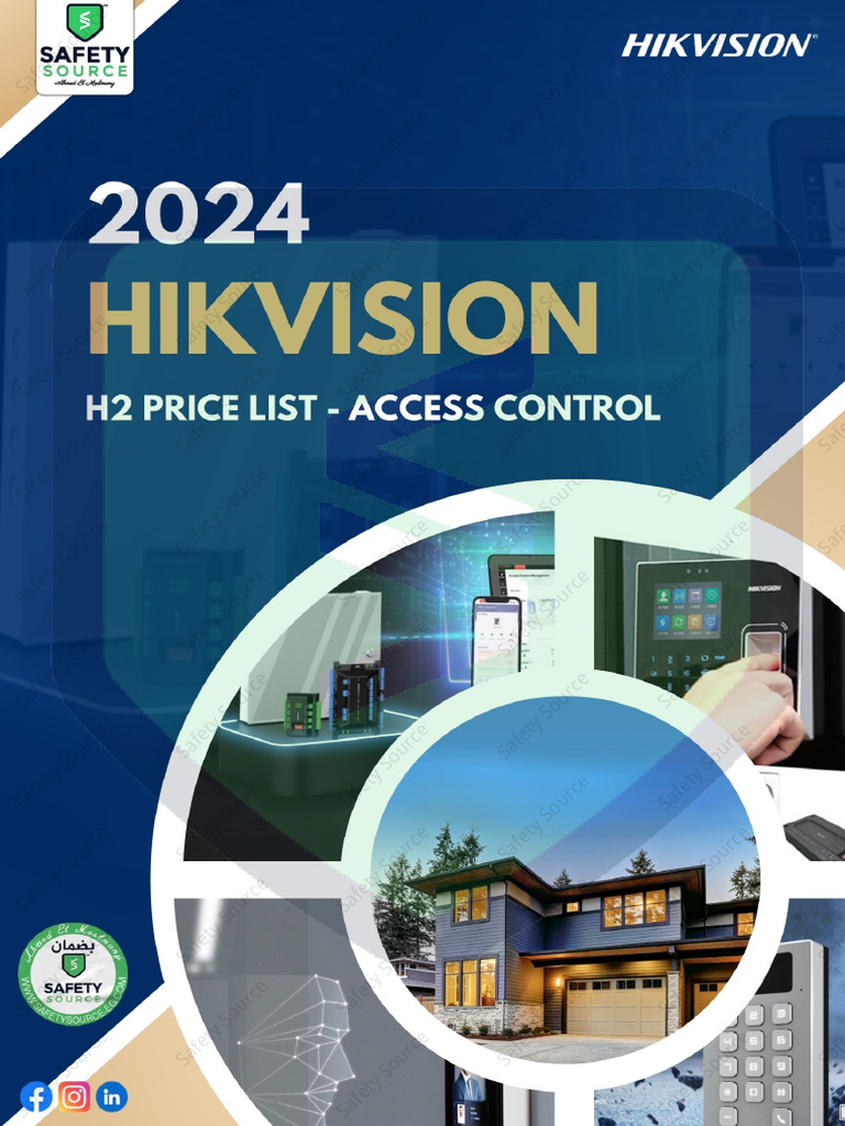 Hikvision - Access Control - Price List 2024 | PDF
