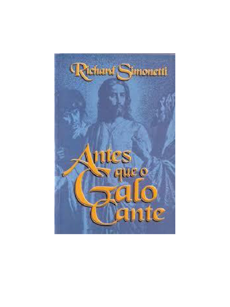 Richard Simonetti - Antes - Que - Gallo - Cante | PDF