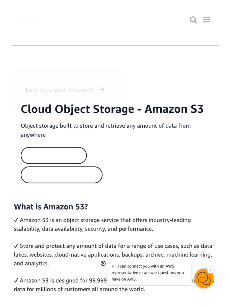 Simple Storage Service | PDF
