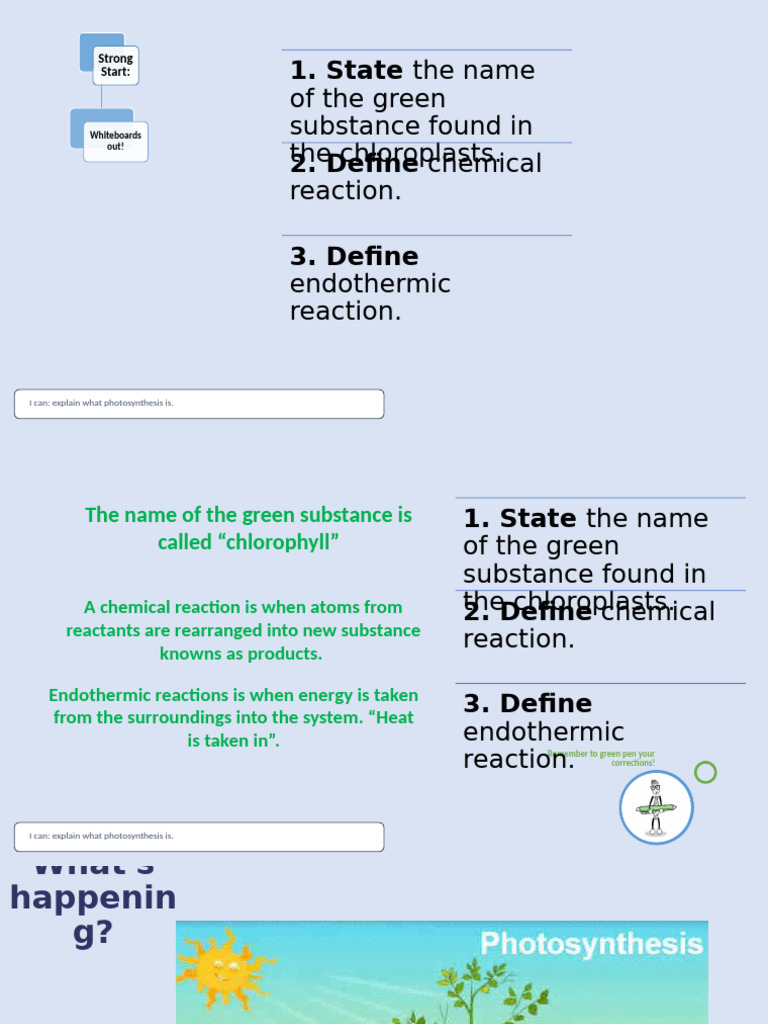 Photosynthesis ACN | PDF