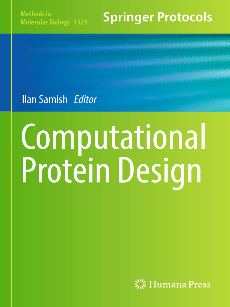 Computational Protein Design 2017 Pdf