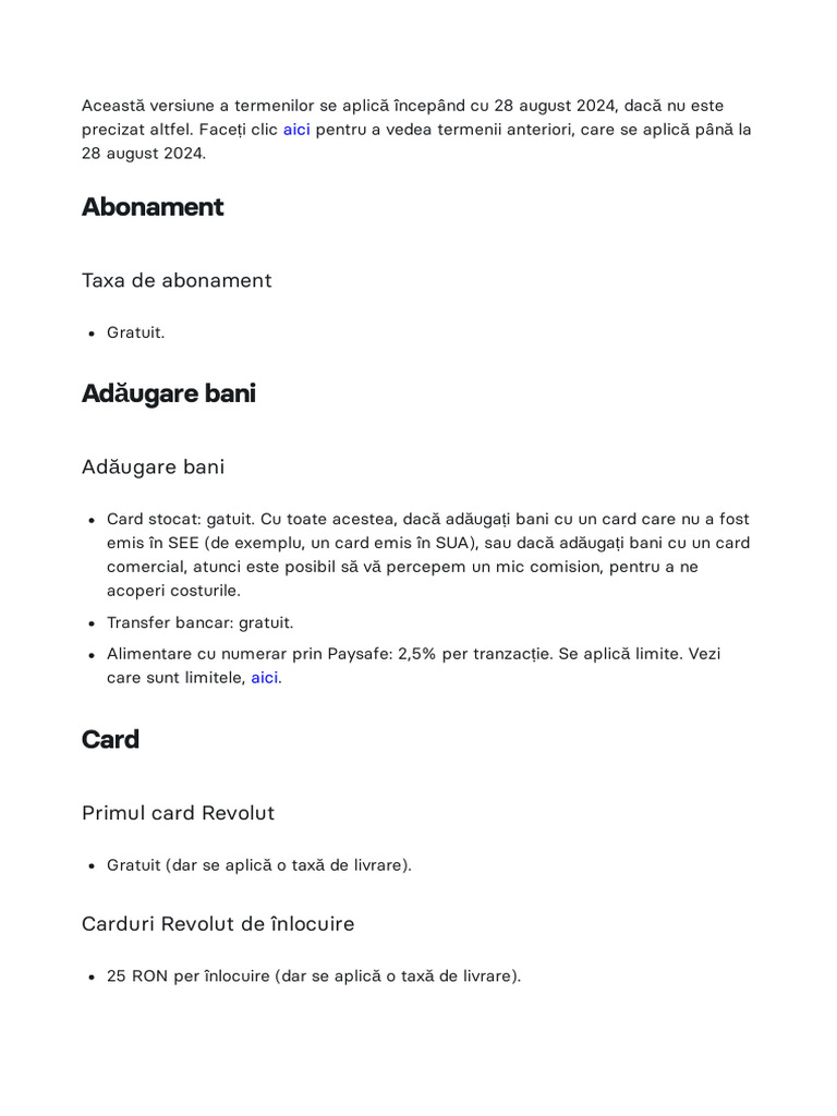 Comisioane Persoane Fizice Banca Y | PDF