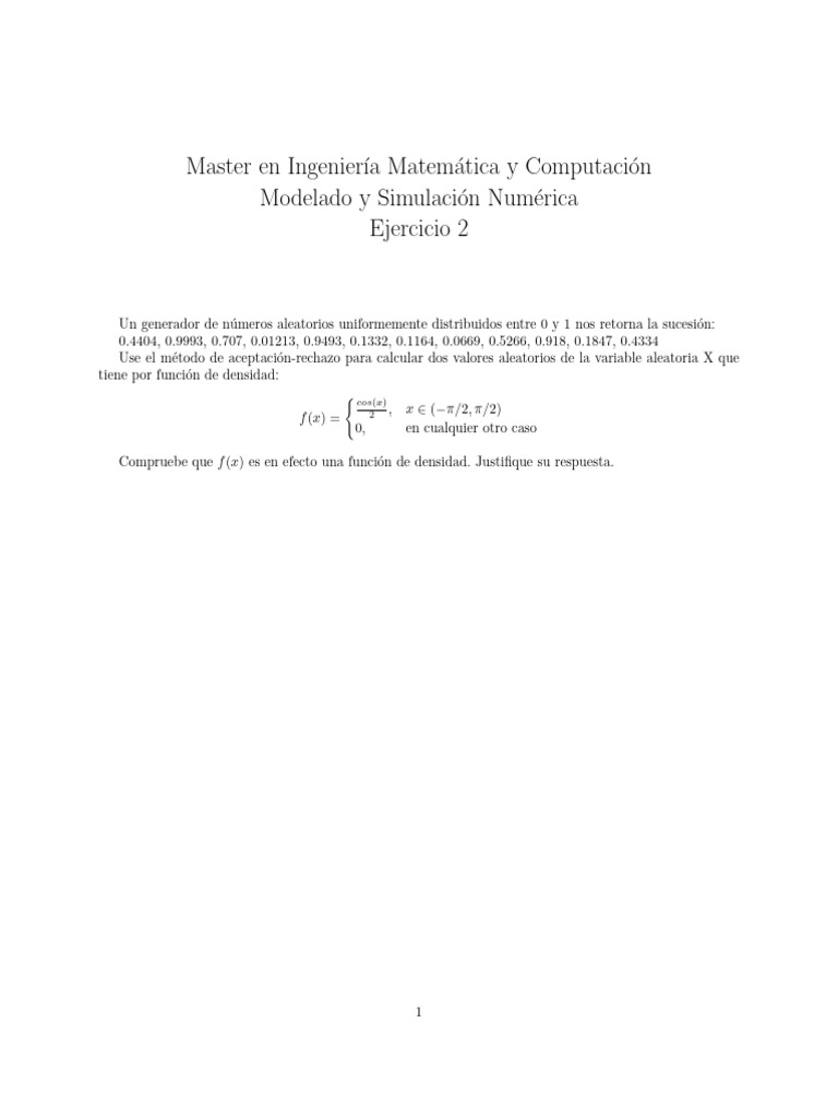 Ejercicio 2 | PDF