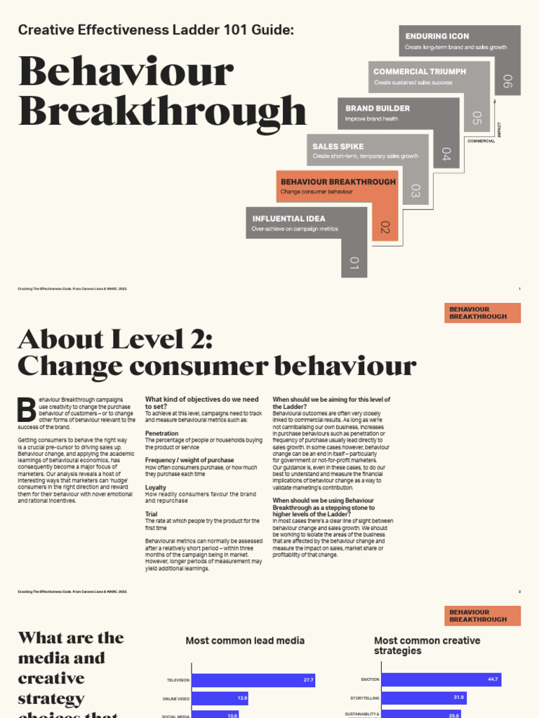 Creative Effectiveness Ladder Gu | PDF