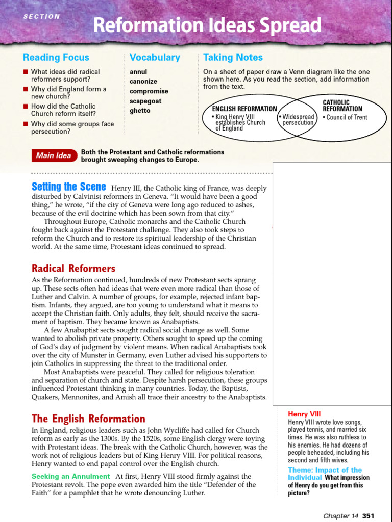 Chapter 14 Ideas Spread | PDF