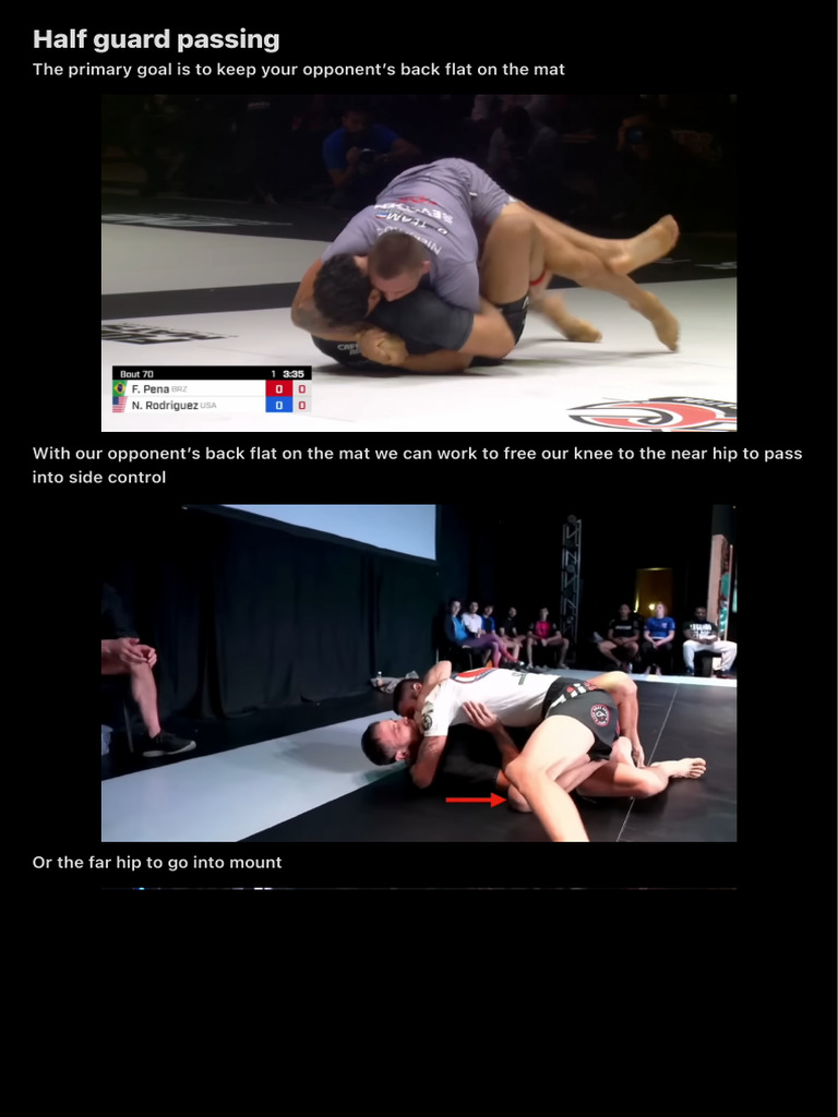Half Guard Passing | PDF