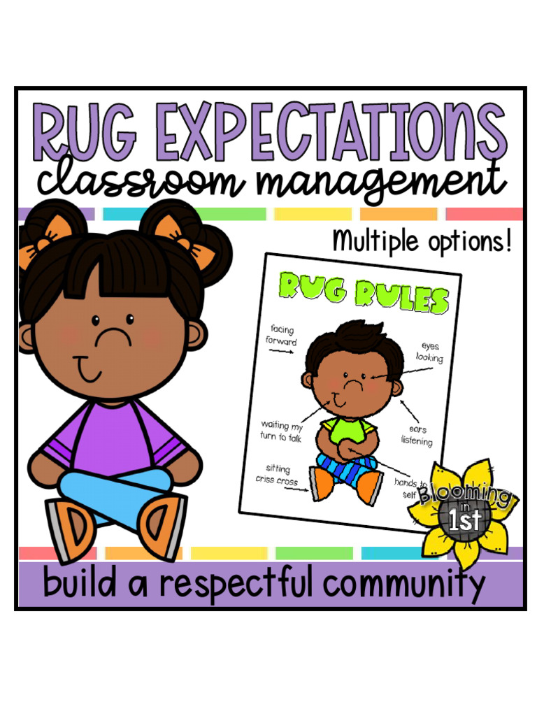 Classroom Management: Rug Expectations | PDF