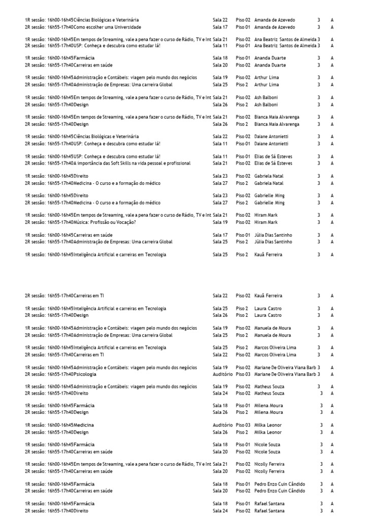 Feira de Profissões 3º em 2024 | PDF