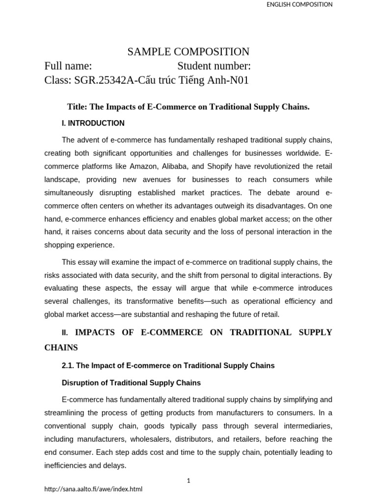 Sample Composition | PDF