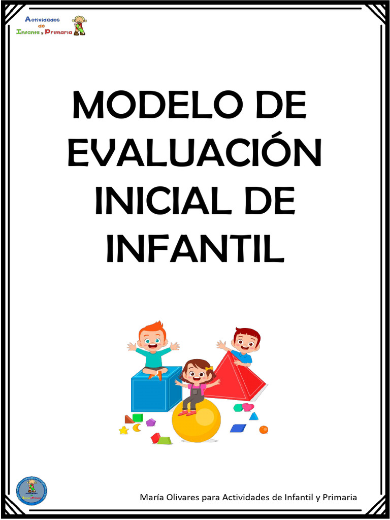 Modelo Evaluacion Inicial Infantil | PDF