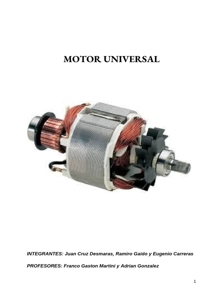 Motor Universal | PDF