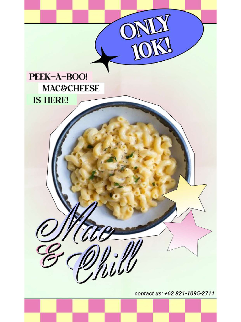 Poster Mac N Cheese Kel 6 | PDF