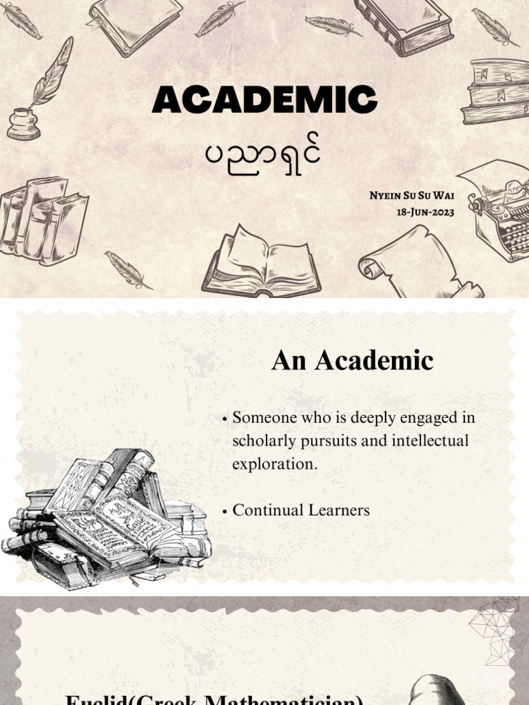 Academic (Nyein Su Su Wai) | PDF