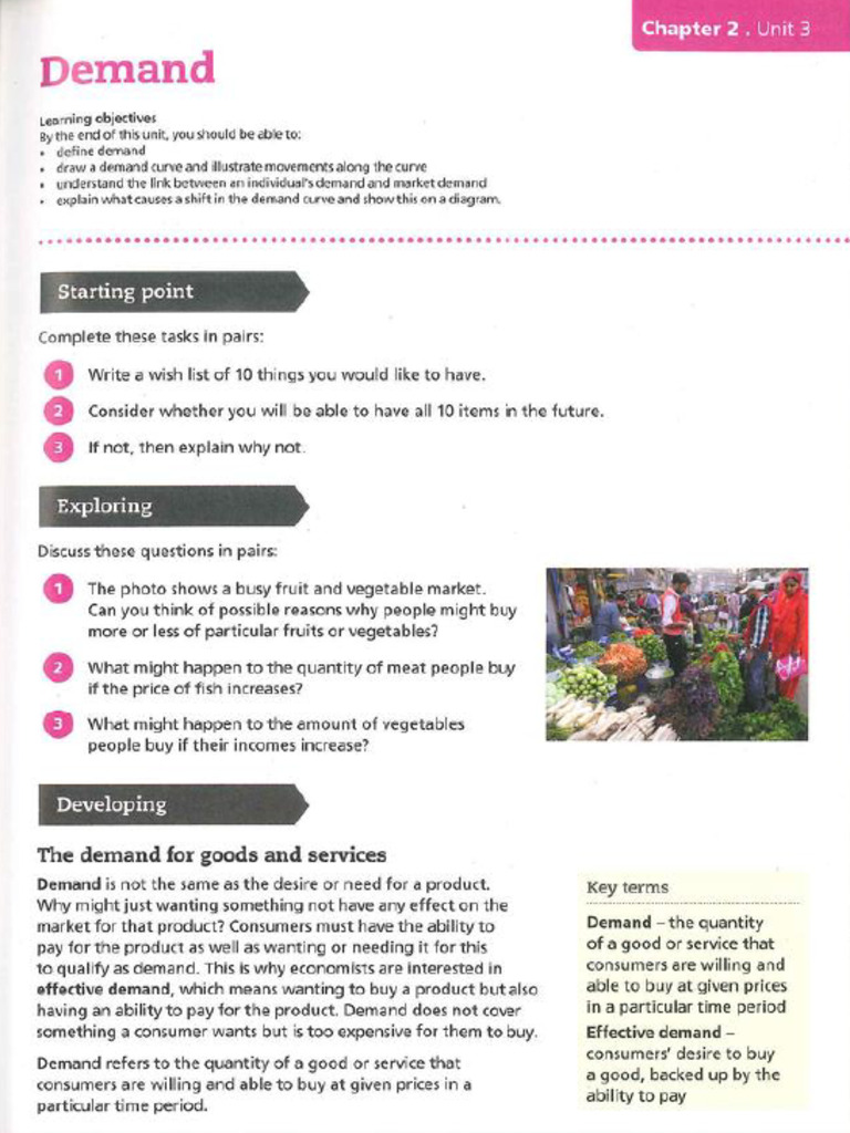 Chapter 7 Demand | PDF