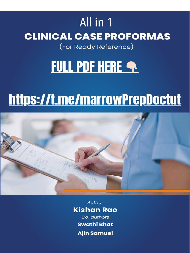 All in 1 Clinical Case Proformas SAMPLE PDF 20240922 204428 0000 | PDF