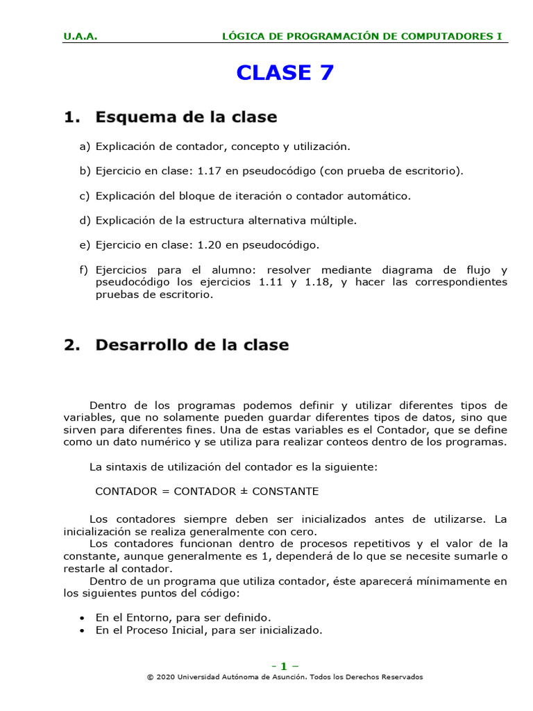 Clase 78910 | PDF