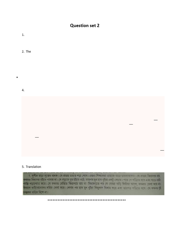 Question Set 2 | PDF