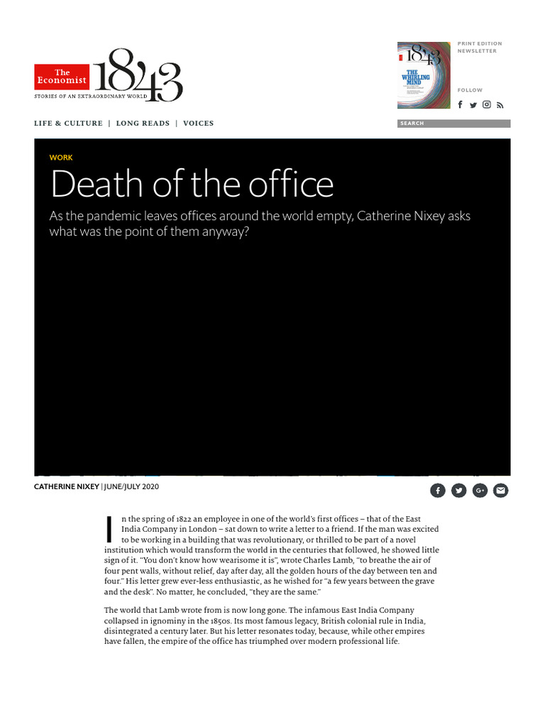 Death of The Office - 1843 | PDF