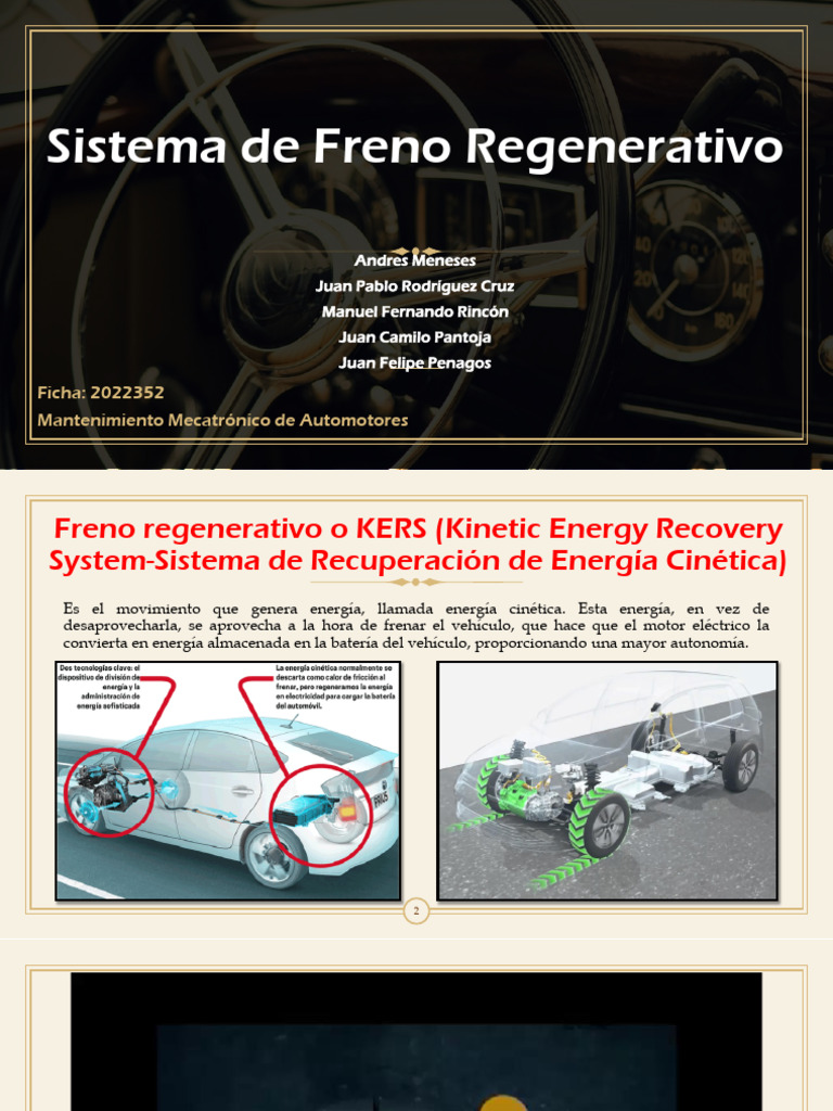 Sistema de Freno Regenerativo | PDF