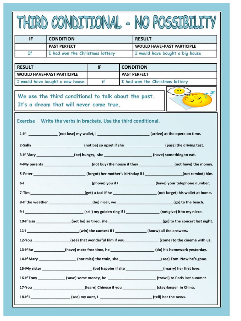 3rd Conditional | PDF