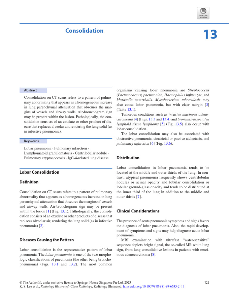 Consolidation | PDF