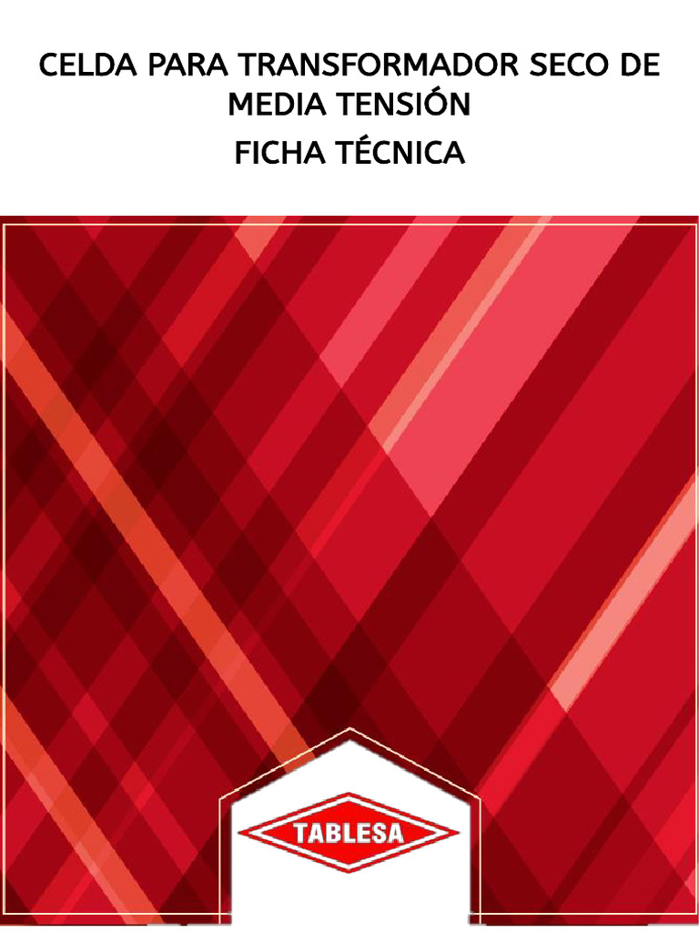 Ficha Técnica Celda para Transformador Seco | PDF