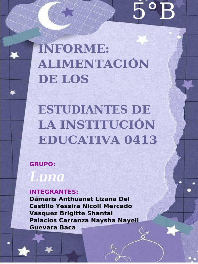 Informe de Matemática | PDF