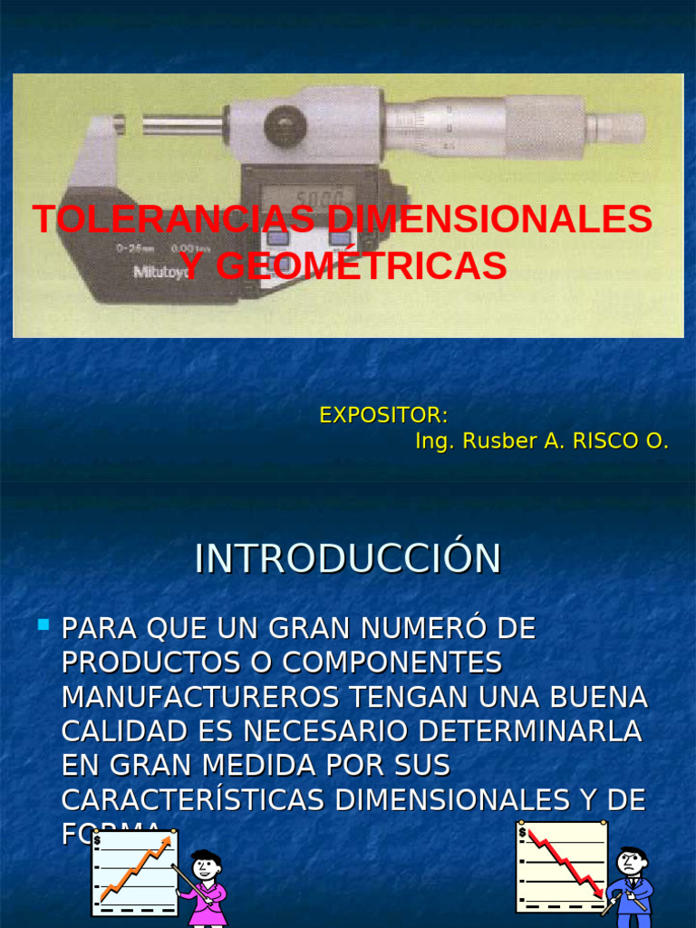 08.tolerancias Dimensionales y Geométricas | PDF