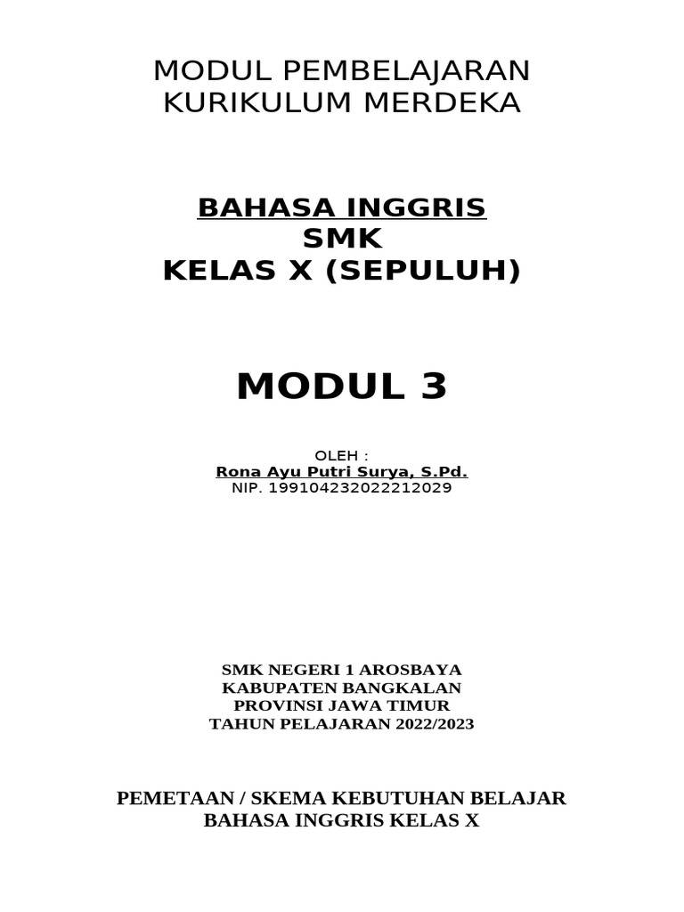 Modul 3 | PDF