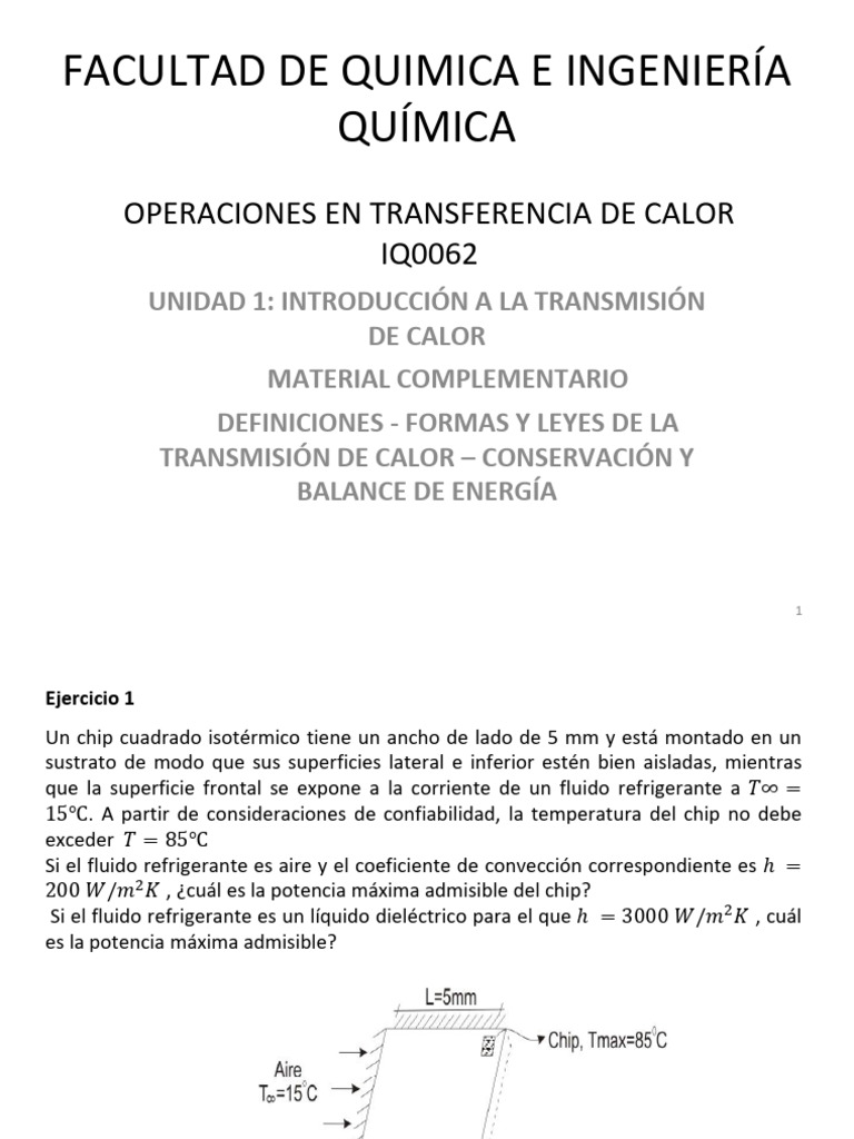 P. 1-Leyes Transm - Calor | PDF