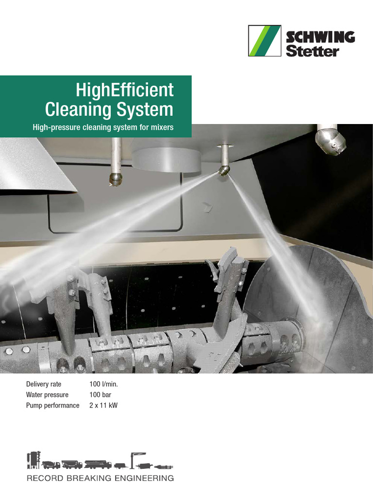 High-Pressure Cleaning System For Mixers - 10311943 - EN | PDF | Pump ...