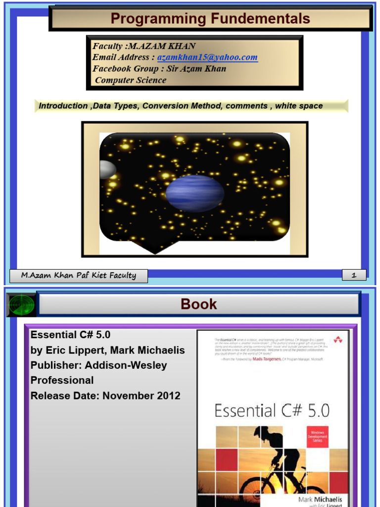 PF All Lectures | PDF