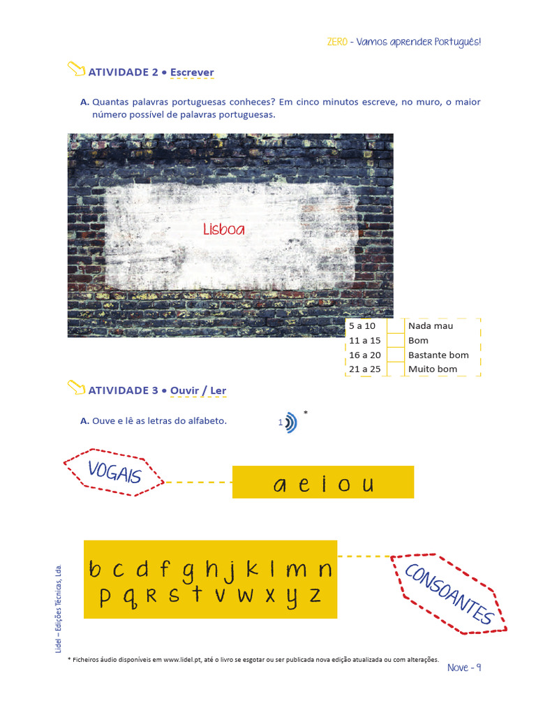 Na Crista Da Onda PLNM - Nível A1 - ISSUU - Compressed - PD | PDF