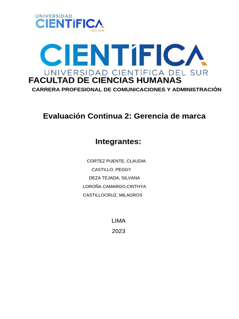 Tarea Gerencia de Marca | PDF | Coca Cola | Marketing