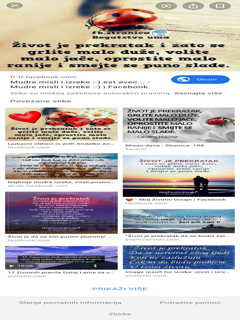 Citati Za Utjehu - Google Pretraživanje | PDF